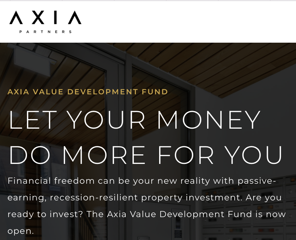 Announcing Axia Partners As New Member - AltsDb